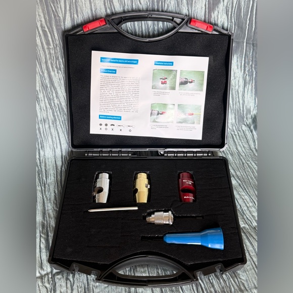 Other | Wire Stripping Kit With Case For Power Drill | Poshmark